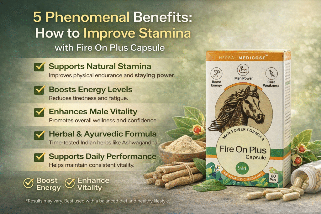 Stamina Booster For Men: 5 Benefits: How to Improve Stamina